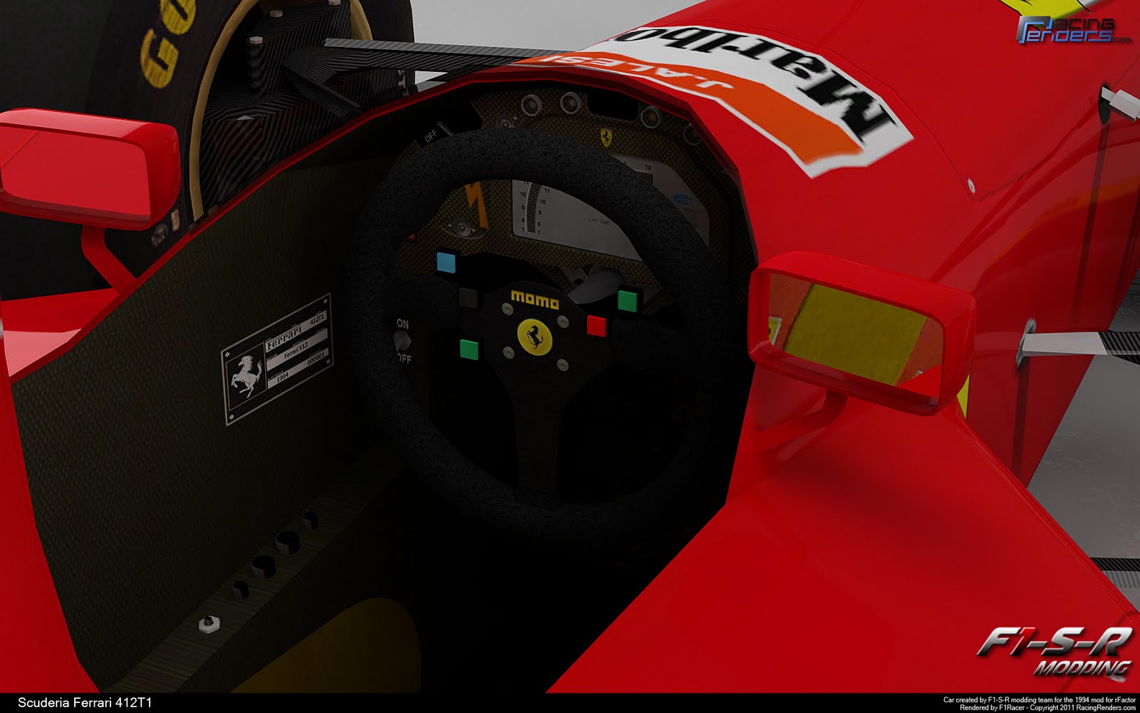 F1-S-R F1 1994: Ferrari 412T renderképek ~ rFactor hírek