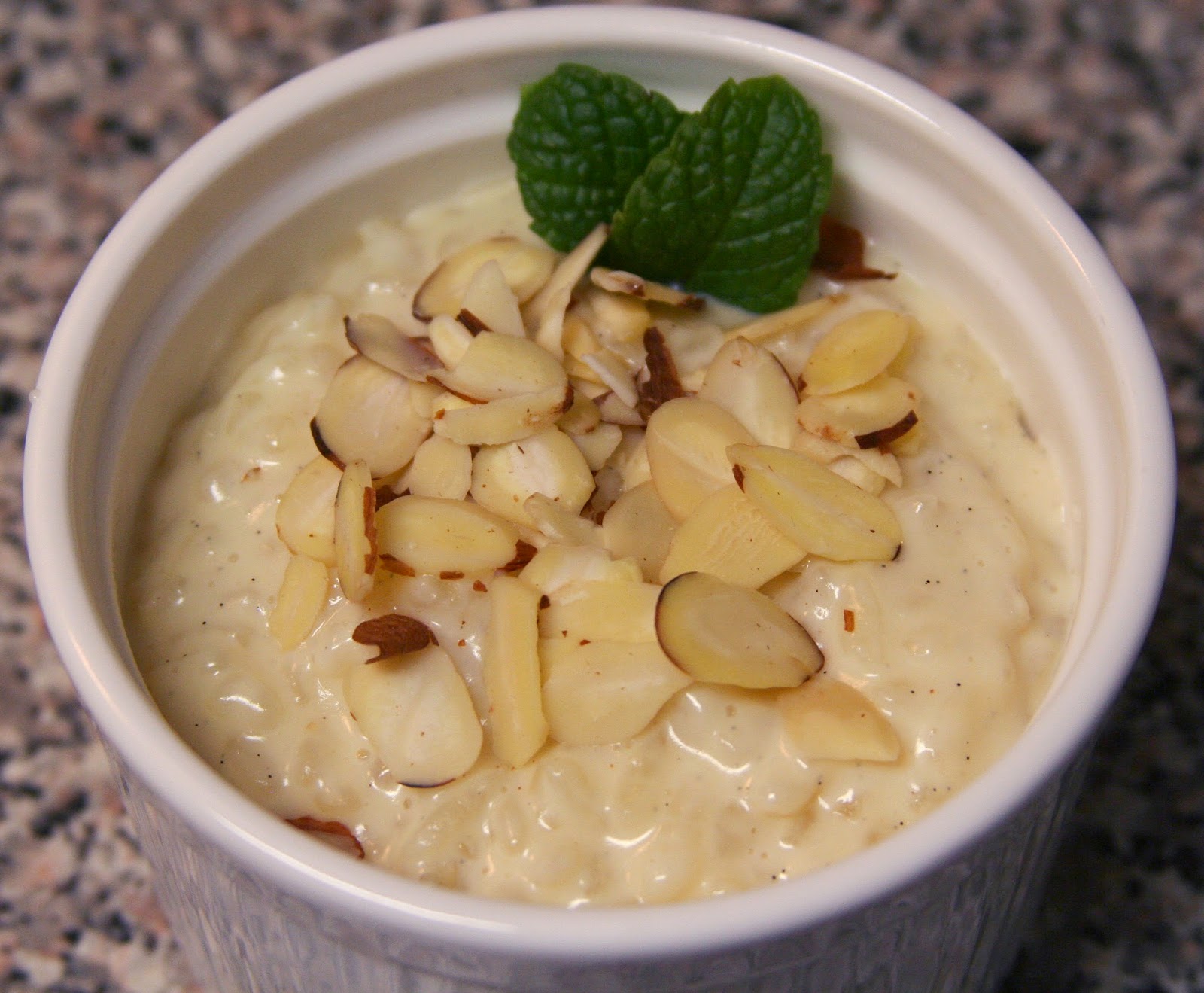 Culturally Confused: Vanilla Bean Almond Rice Pudding