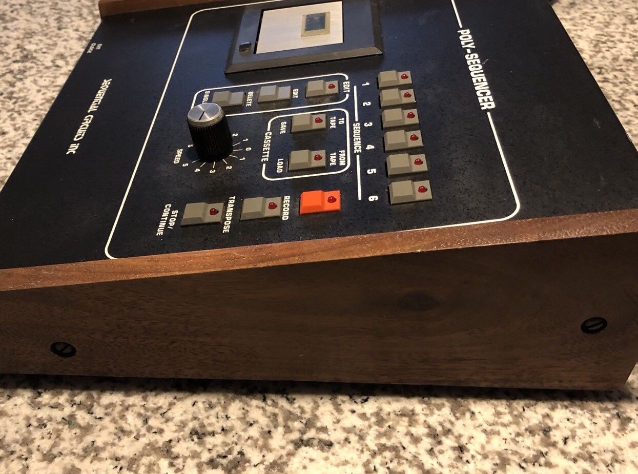 MATRIXSYNTH: Sequential Circuits Poly Sequencer Model 1005 for Prophet 5 Synthesizer Rev 3 SN 0340