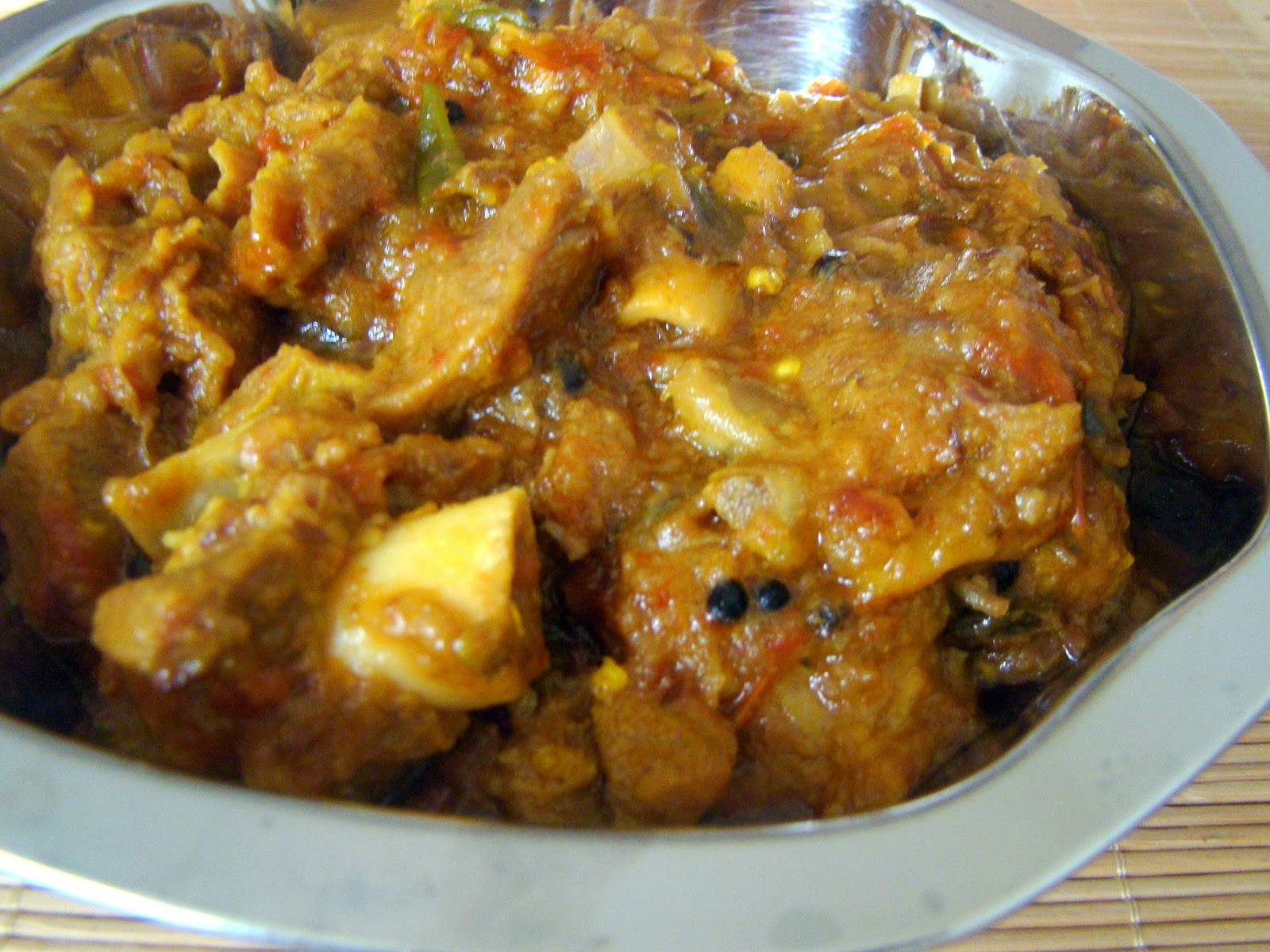 Uppu kari a.k.a Mutton Gravy... Quick Simple and Easy