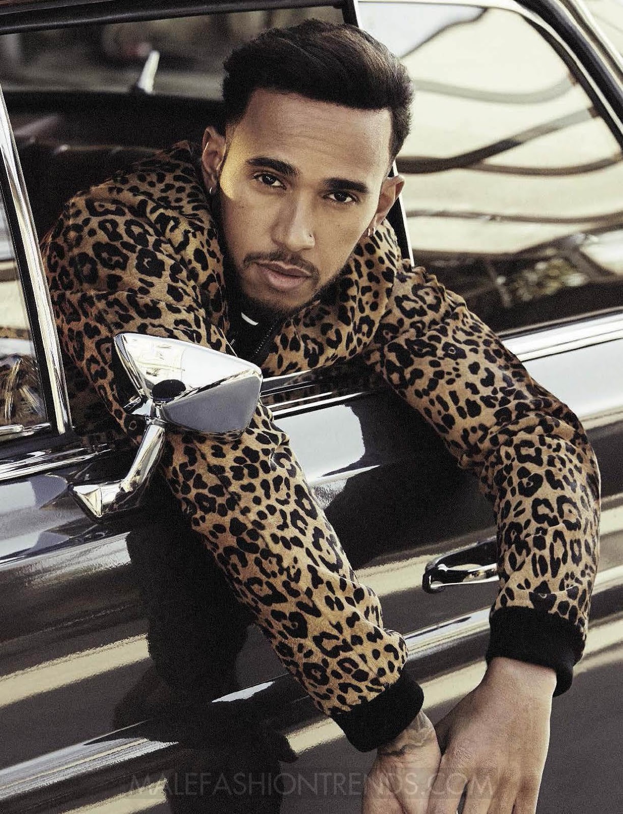 Lewis Hamilton por Van Mossevelde+N para GQ Italia