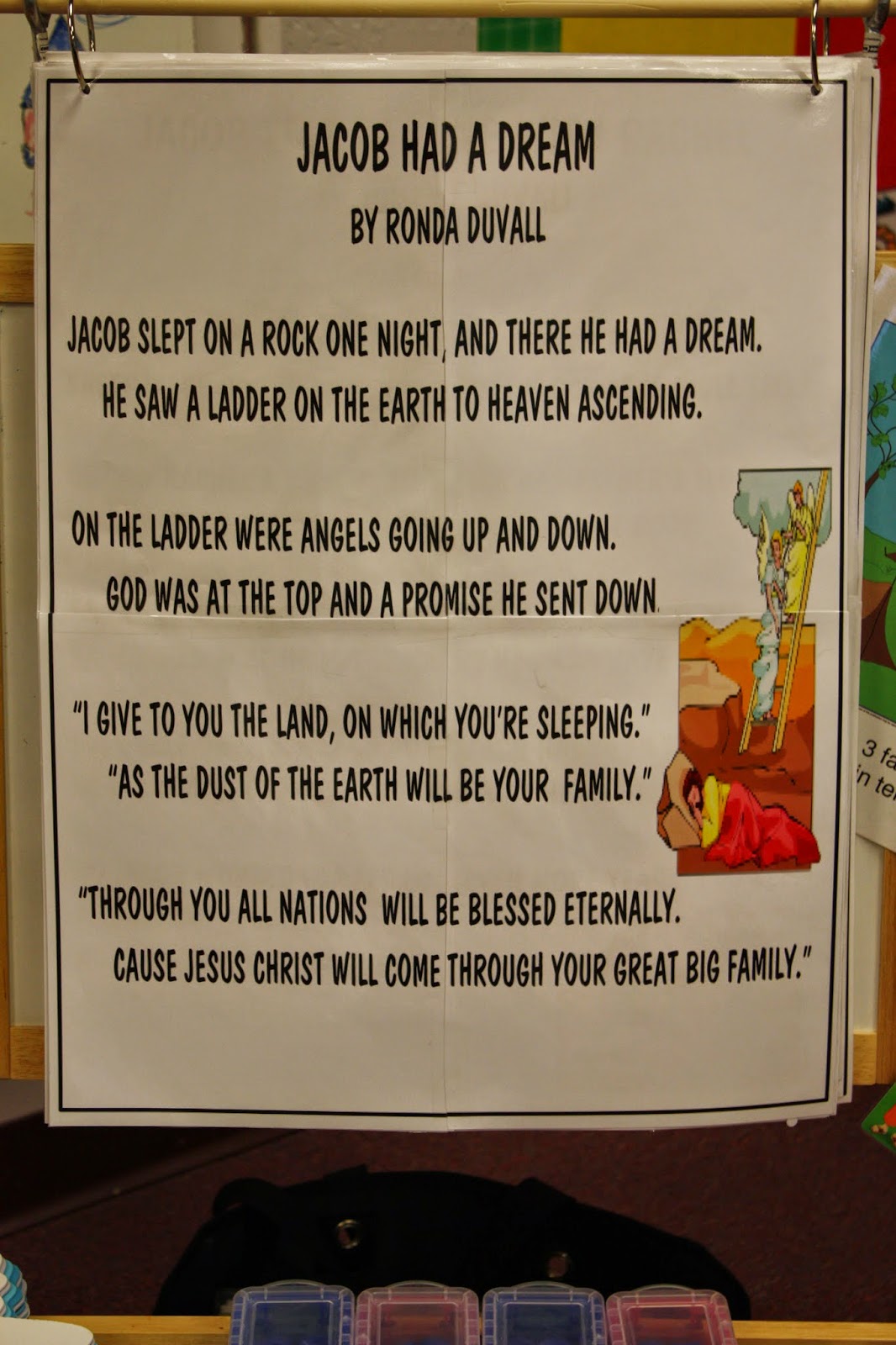 Hands On Bible Teacher: Jacob Dreams Of A Ladder