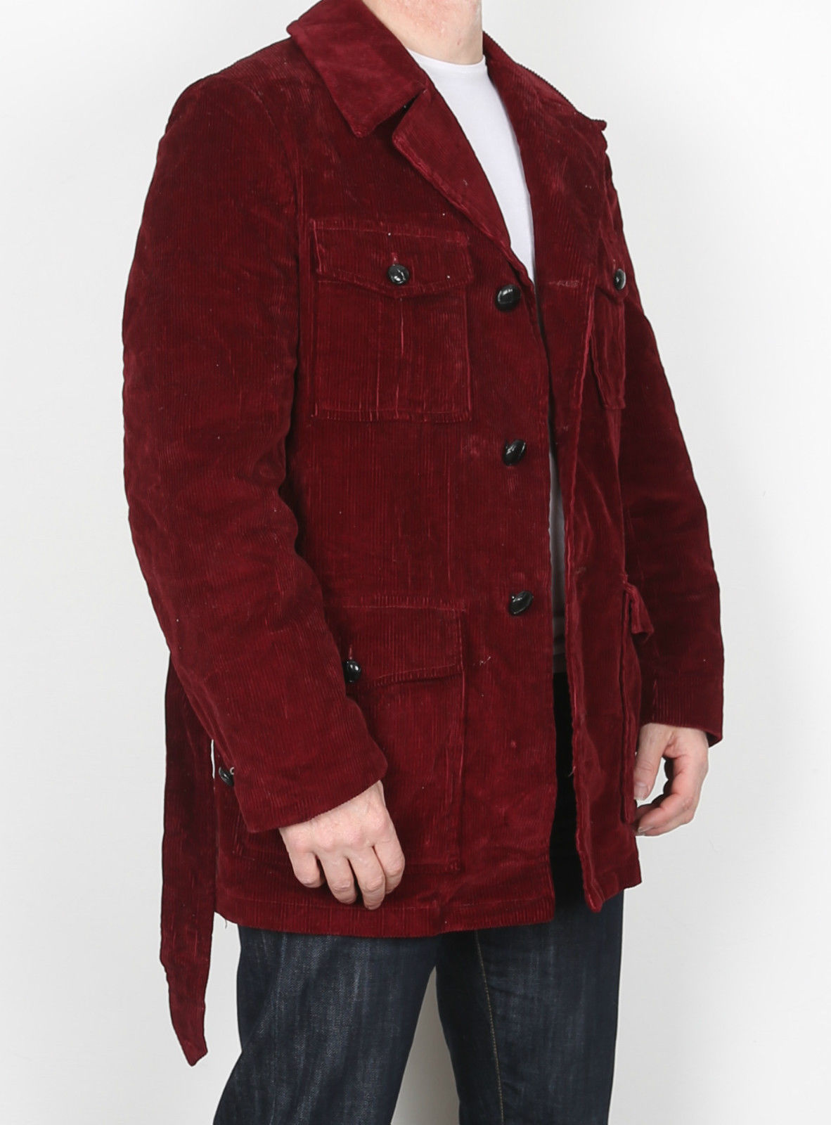 Making My 4th Doctor Costume: Season 12 Corduroy jacket - great eBay find