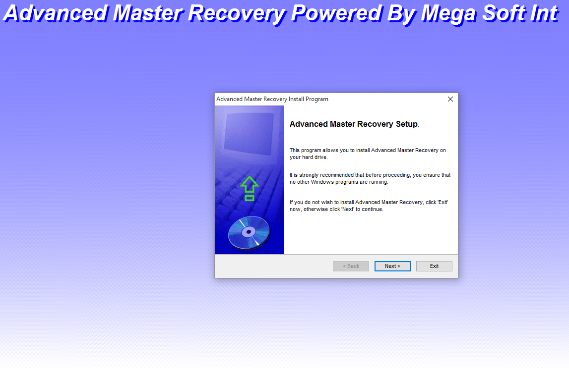 ADVANCED MASTER RECOVERY (FOR LEGAL AND LEGITIMATE USE ONLY) : Do you ...