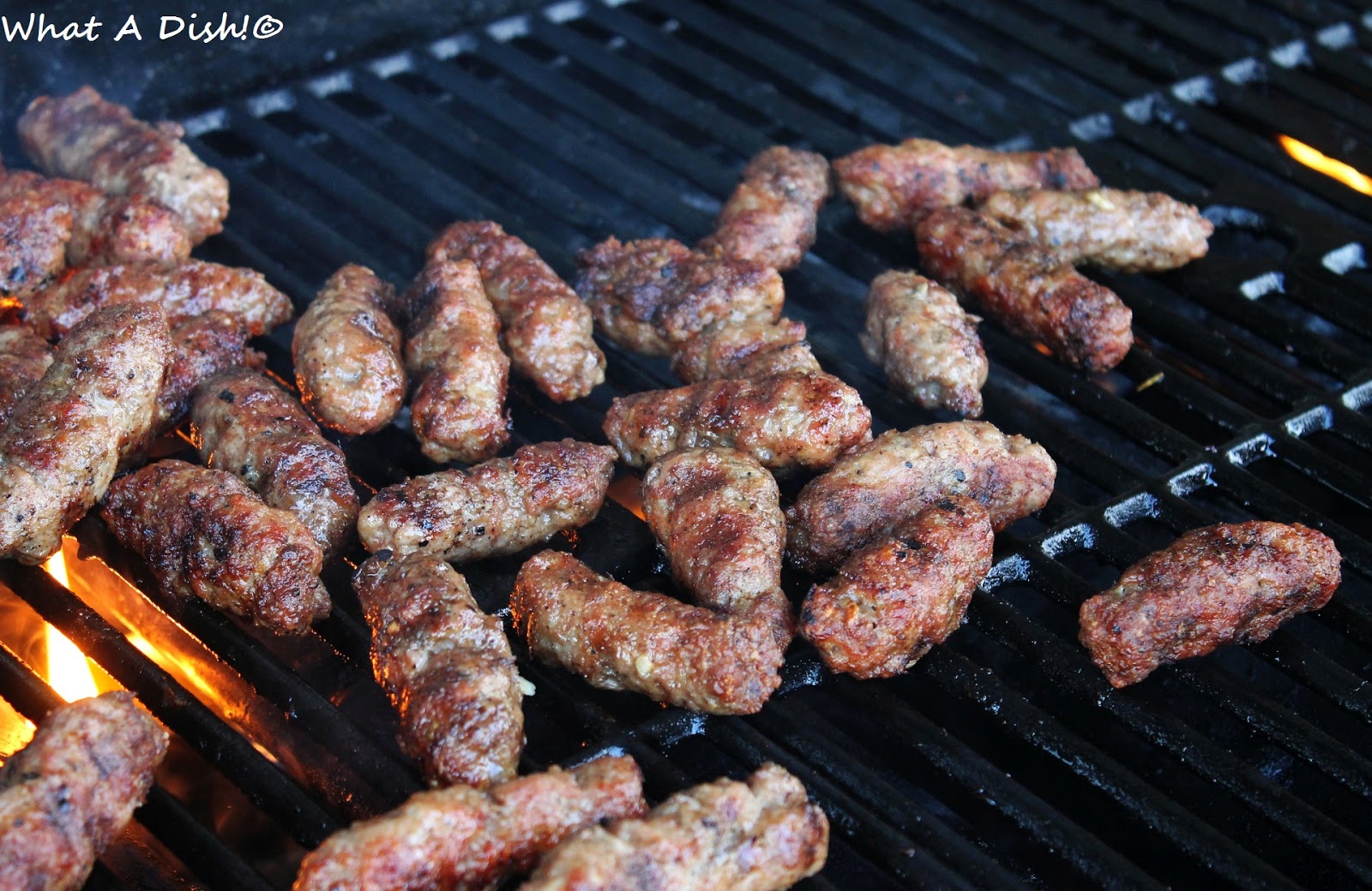 What A Dish!: Cevapcici (Serbian Grilled Sausages)