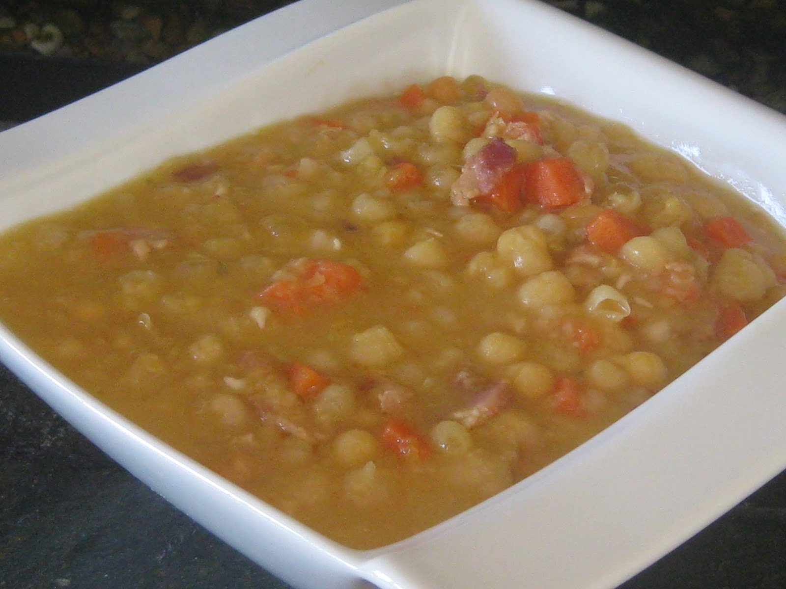 Soupe aux pois de Ricardo | Bedon Gourmand