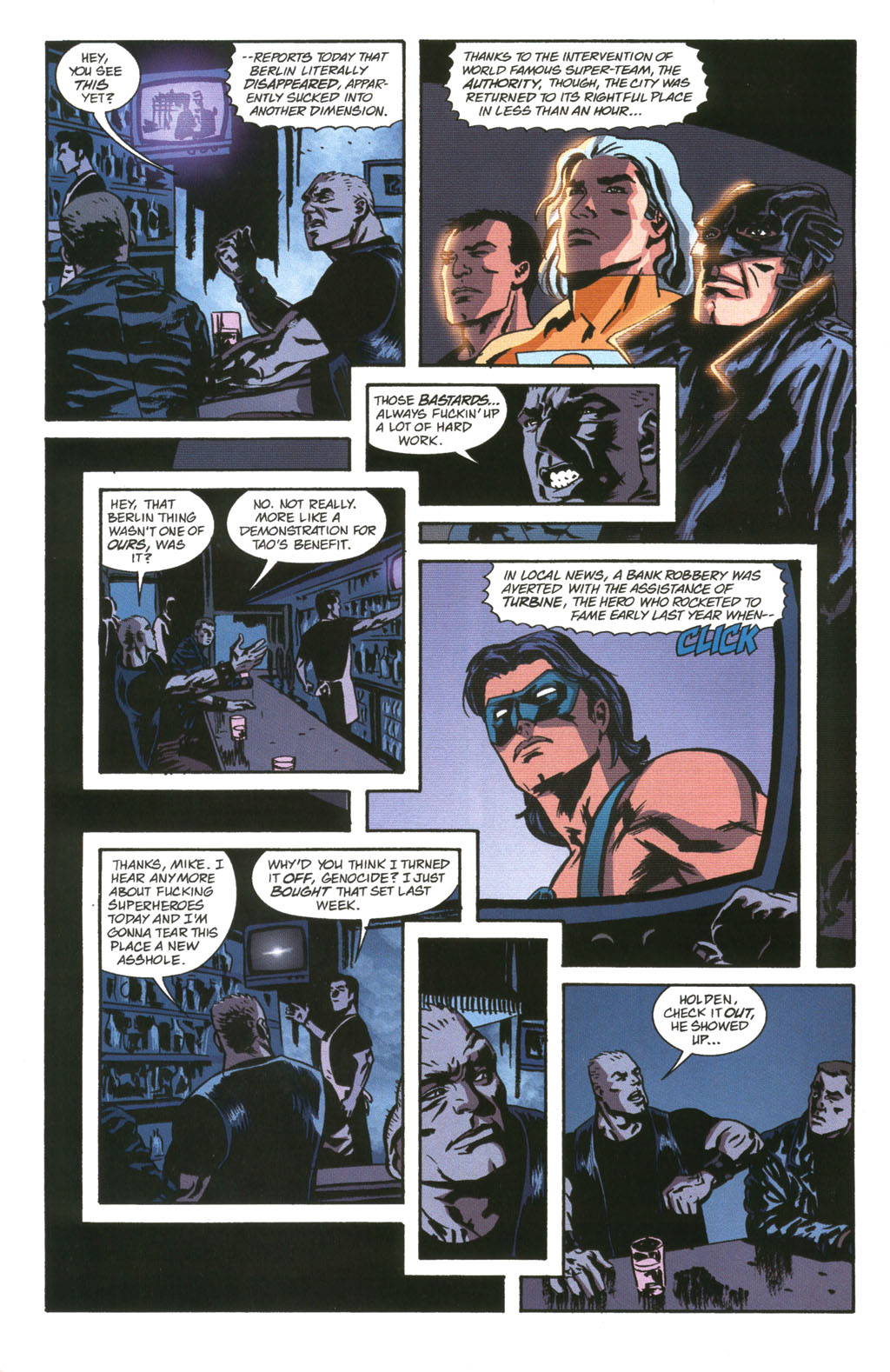 Read online Sleeper comic - Issue #5