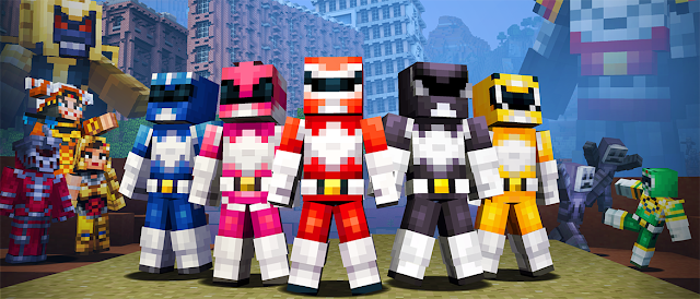Minecraft (Multi) recebe skins de Power Rangers - GameBlast
