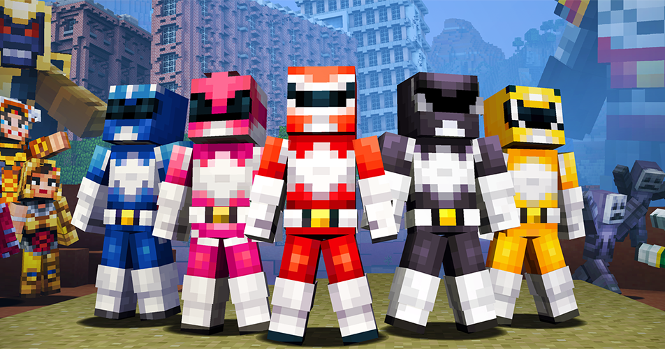 Minecraft (Multi) recebe skins de Power Rangers - GameBlast