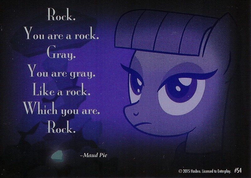 MLP Rock Poetry Trading Cards | MLP Merch