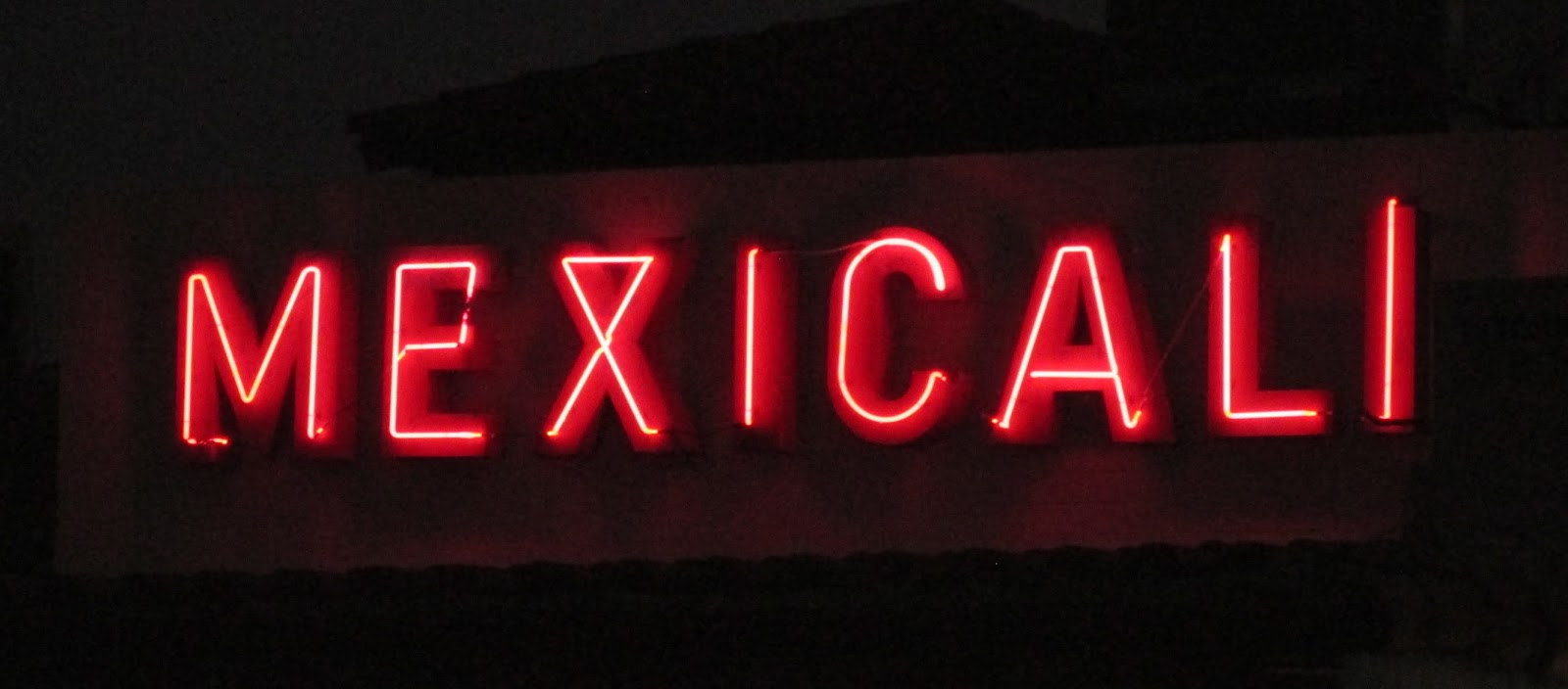 wacky tacky: Signs of the Times: Mexicali Mexican Food