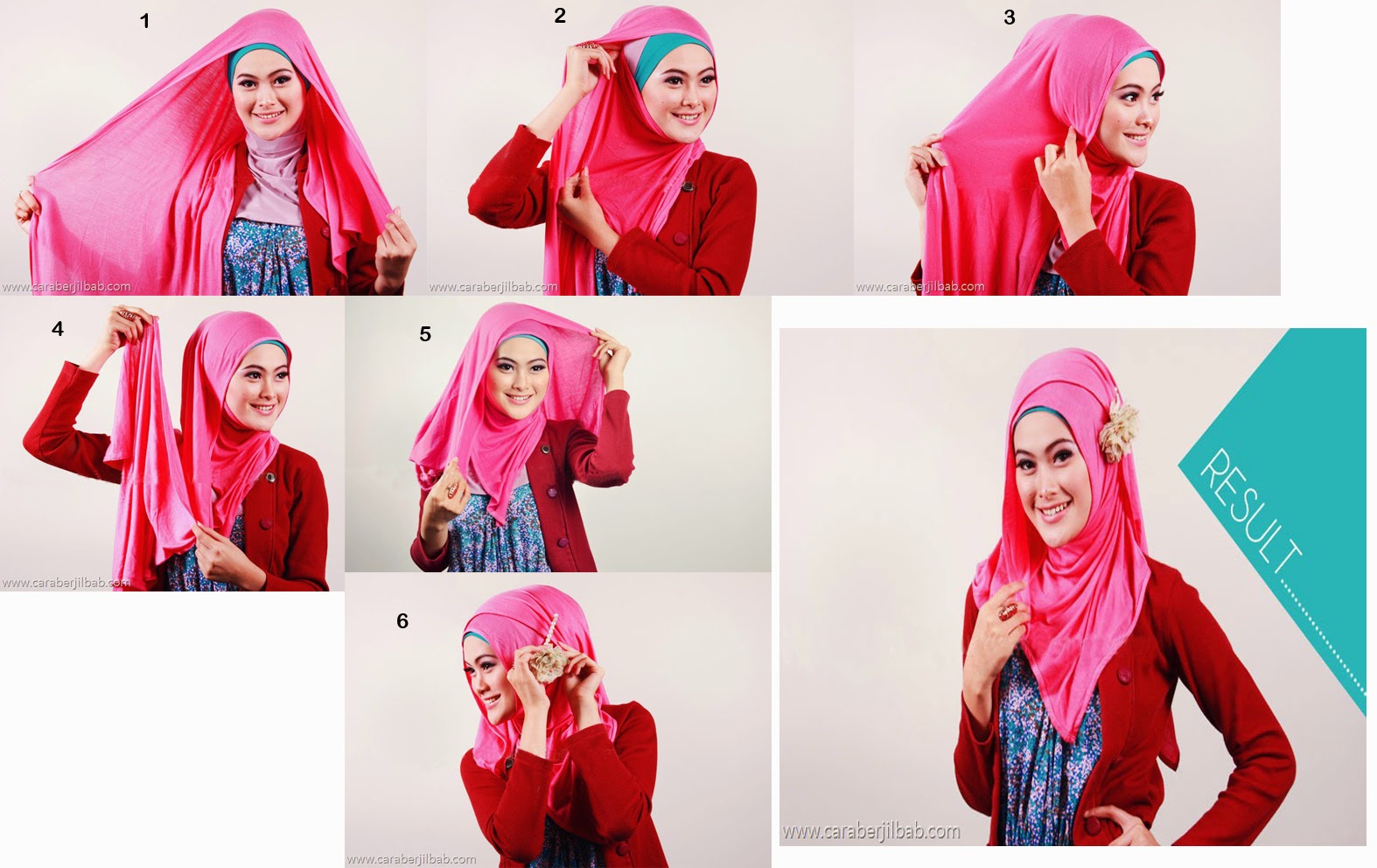 Tutorial Hijab Modern Simple Untuk Kuliah | Cara Memakai Jilbab ...