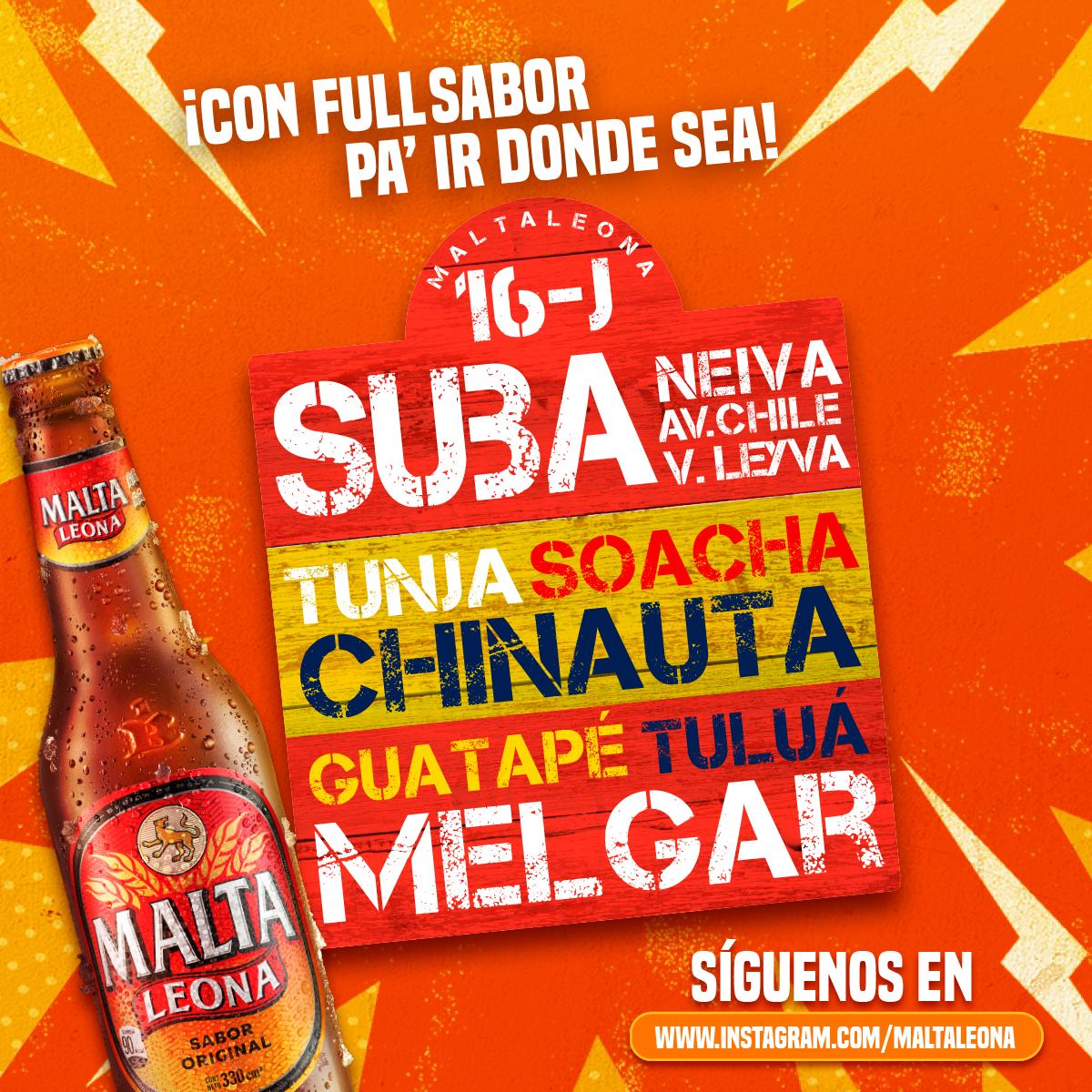 Publicidad Advertising publicité реклама: Lanzamiento de Malta Leona