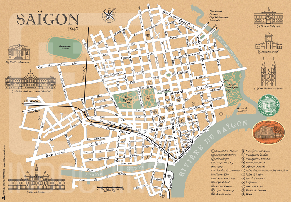 Tirilly Émile Indochine 1947-1949: SAÏGON EN 1947