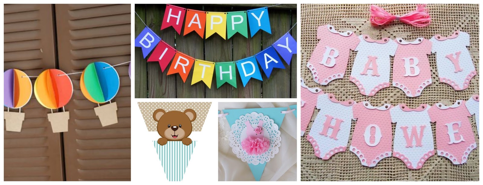 Aprende paso a paso cómo hacer banderines y cadenetas de papel ...