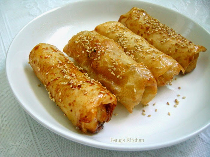 Peng's Kitchen: Turon Na Saging (Banana Spring Rolls)