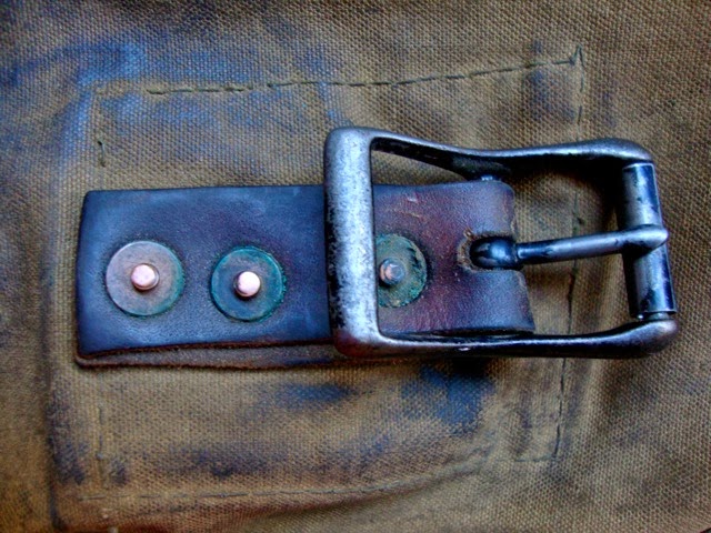 RIVETED: EARLY 1900'S DULUTH STYLE MINER'S BACKPACK