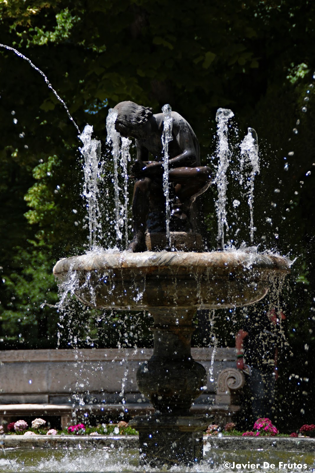 Por y Para Aranjuez: Fuentes del Jardín de La isla (Fuente del Niño de ...