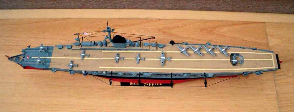 Papermodel Kapal Perang & Lain2: Papercraft DKM Graf Zepelin