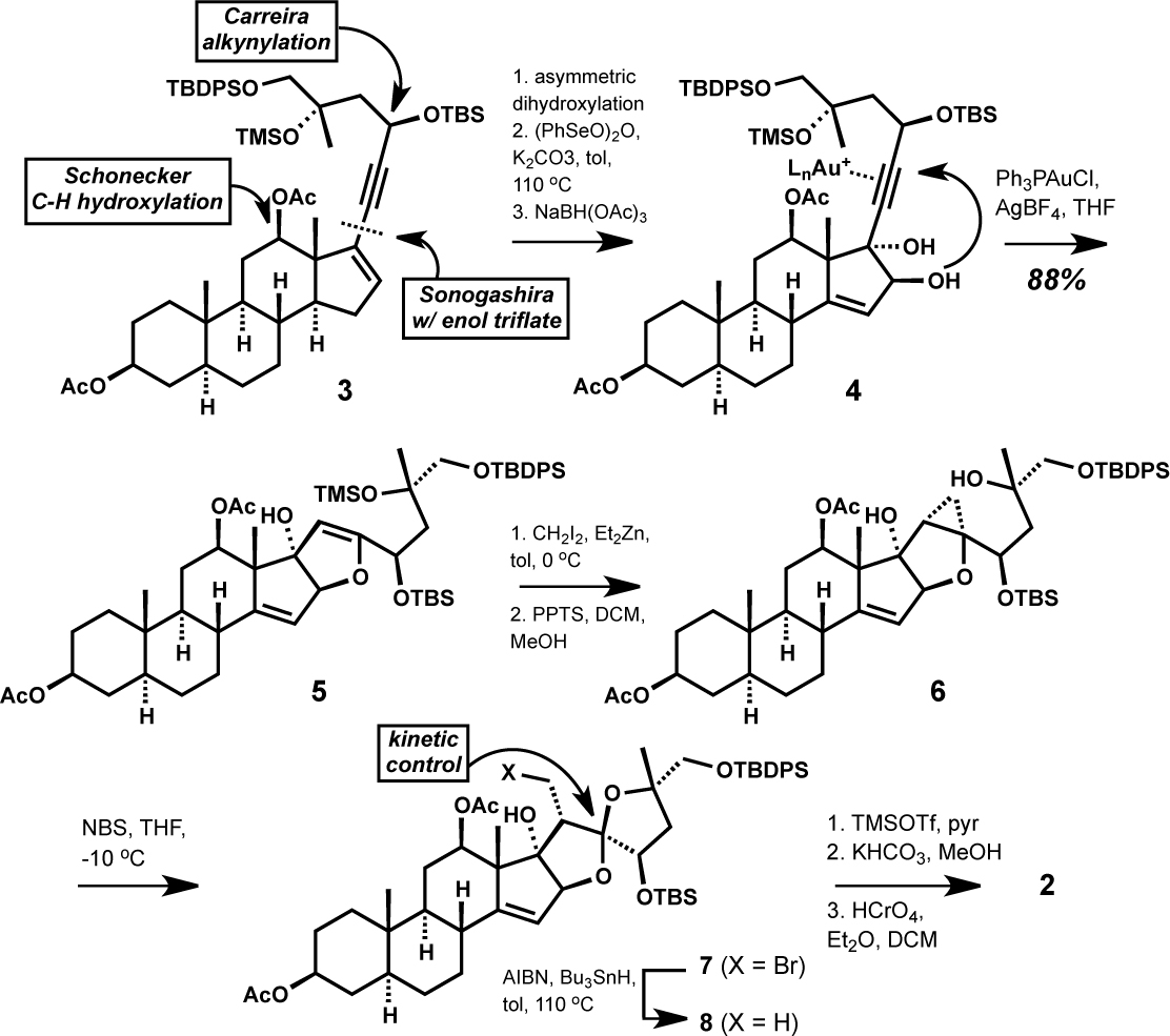 modern steroid science: Shair’s Synthesis of (+)-Cephalostatin 1 from ...