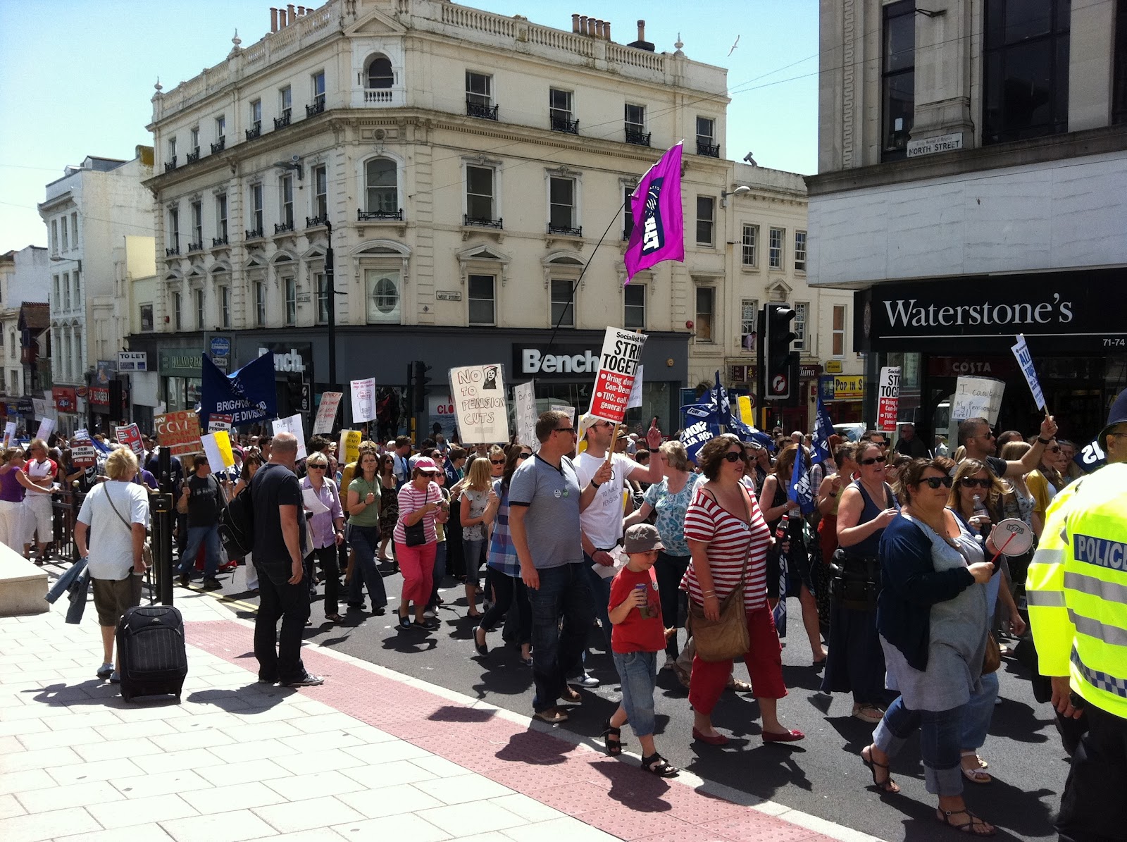 Peoples Republic of Hove: Protest in Brighton - a long tradition we ...