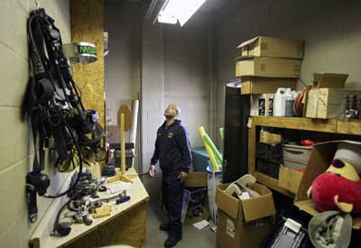 Nothing To Do With Arbroath: Fire station is a potential fire hazard