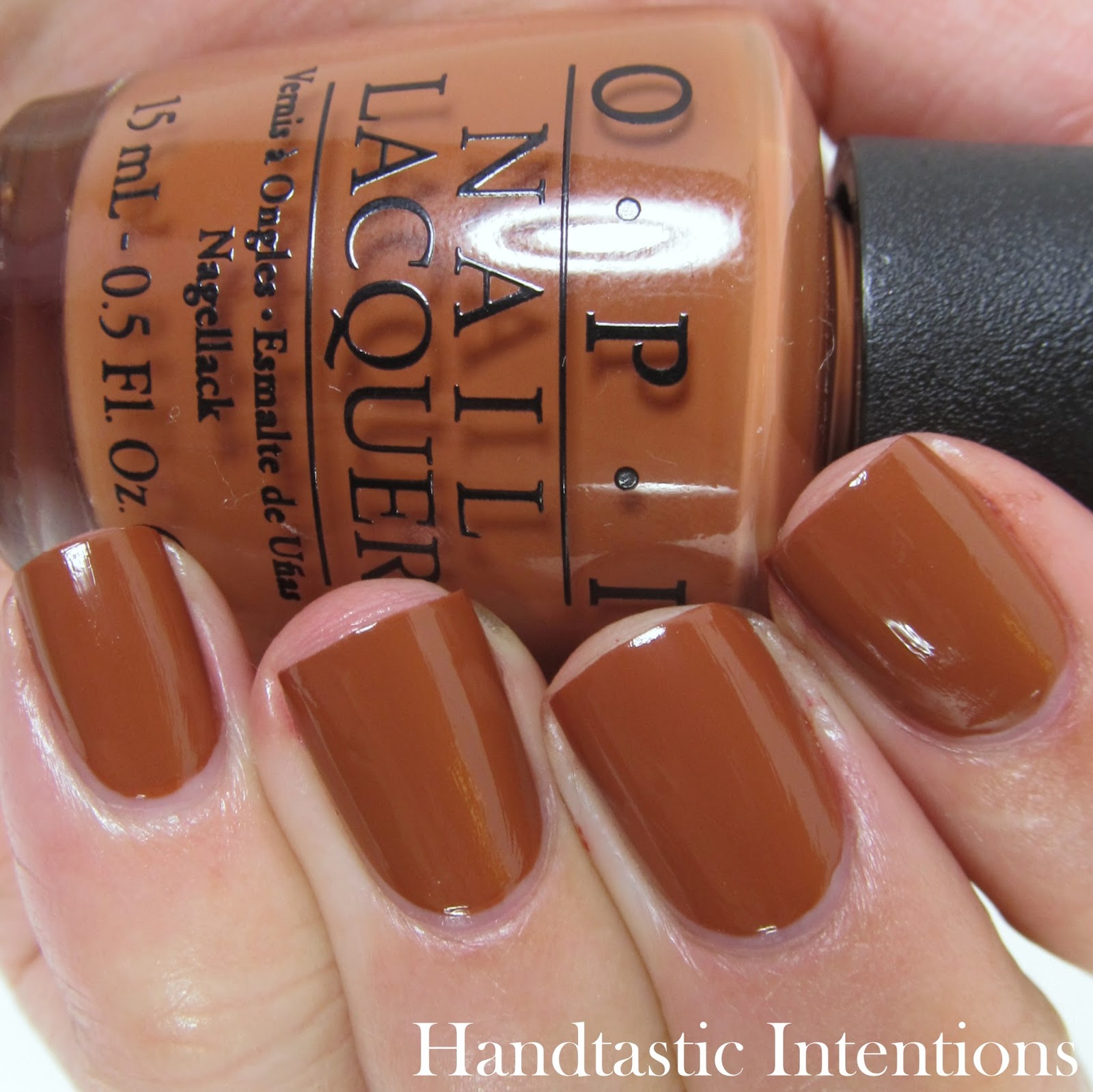 Handtastic Intentions: OPI A-Piers To Be Tan