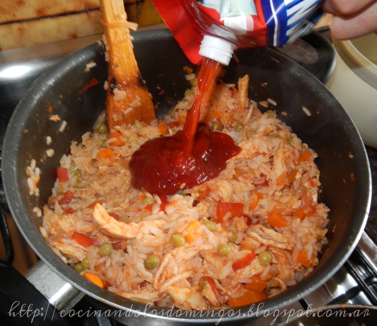 Cocinando Los Domingos: ARROZ CON POLLO COLOMBIANO