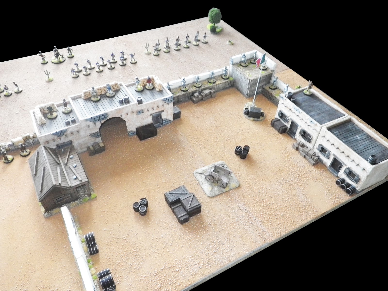 The Alamo Project (La Bataille de Fort Alamo en 28 mm): Photos de Fort ...