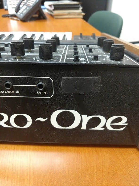 MATRIXSYNTH: Sequential Circuits Pro One Keyboard Synthesizer SN 1772