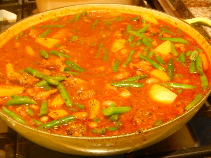 Ziets' Ramblings: Winter Weather Food: Traditional Groenboontjie Bredie