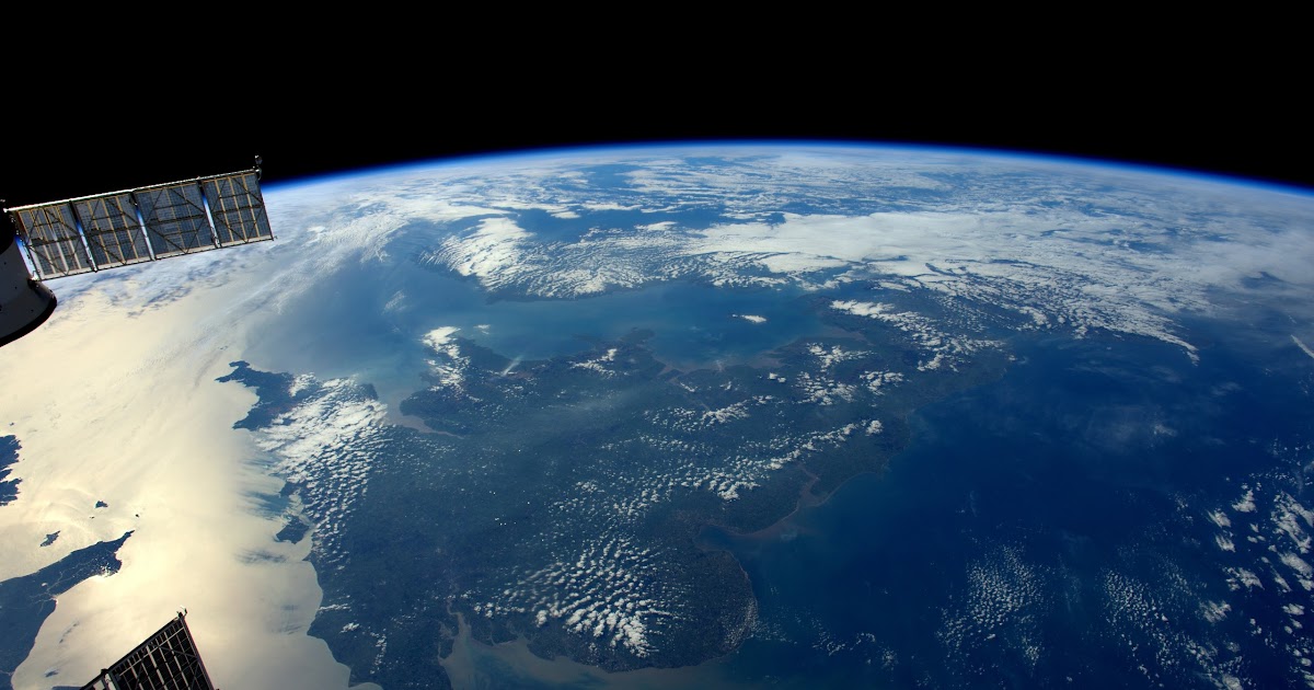 England seen from the International Space Station | Earth Blog