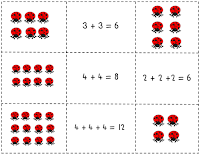 Skipping Through Second Grade: Ladybug Arrays