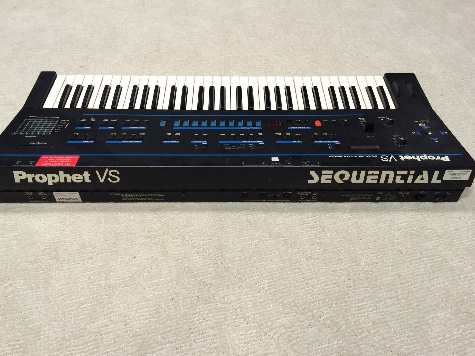 MATRIXSYNTH: Sequential Circuits Prophet VS SN 0402