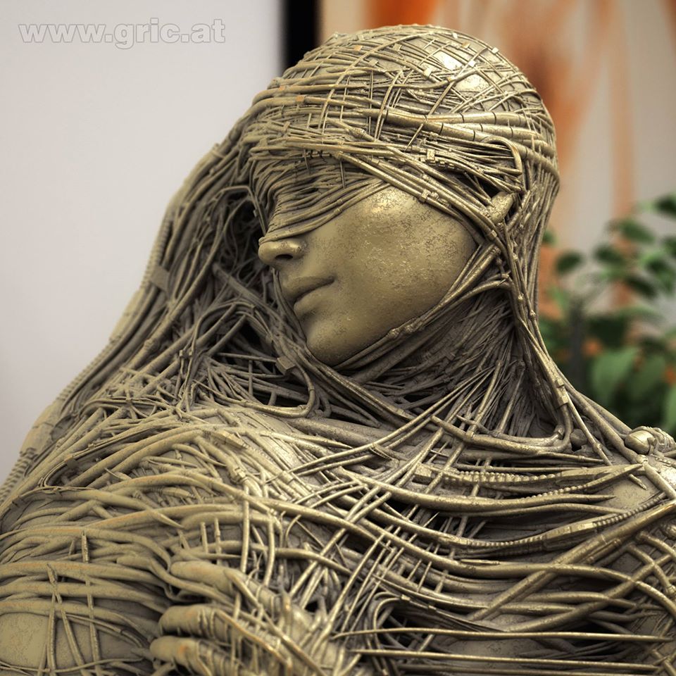 Peter Gric | Sculpture clay, Easy clay sculptures, Social art