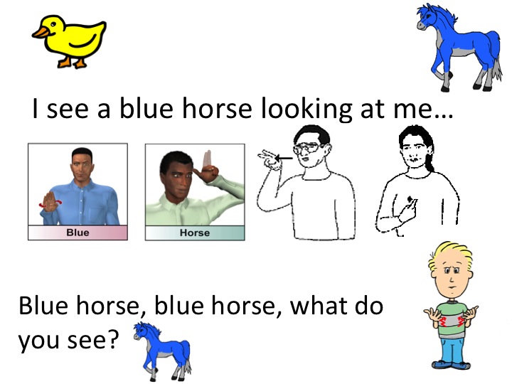 HearMyHands ASL: Brown Bear part 2 in Sign!