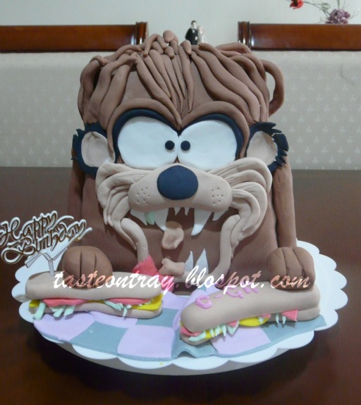 Tasmanian Devil Cake