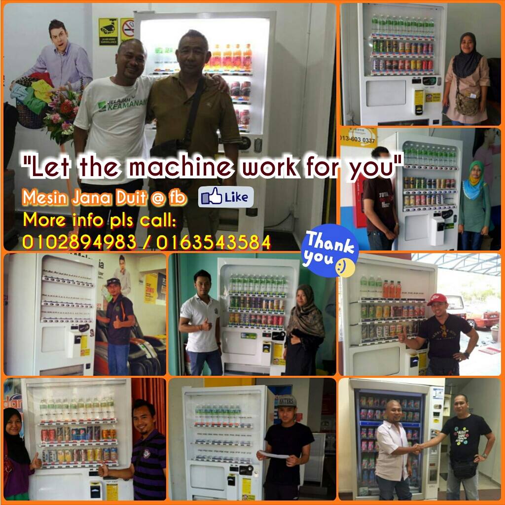 MESIN JANA DUIT: VENDING MACHINE SCAM...? BETUL KE..?