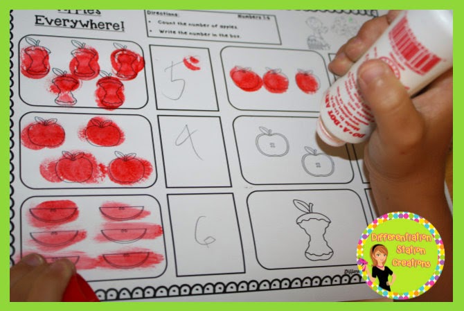 Differentiation Station Creations: Apples + Freebie!