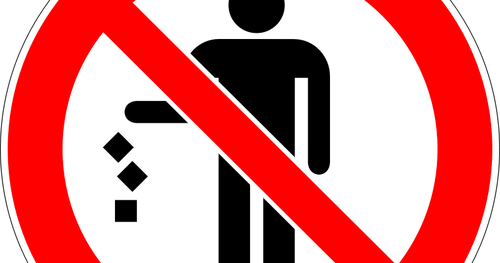 La importancia Reciclaje: No tirar basura!