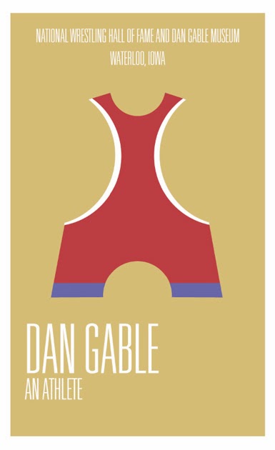 The Poetry of Sight: Dan Gable Poster | Mackenzie Pape