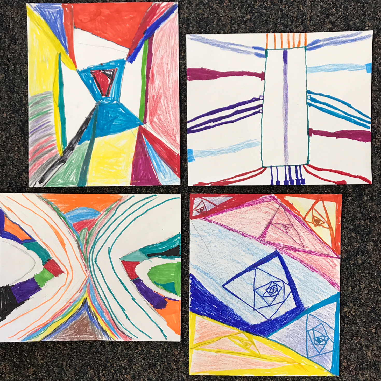 shine brite zamorano: lining space with gp.