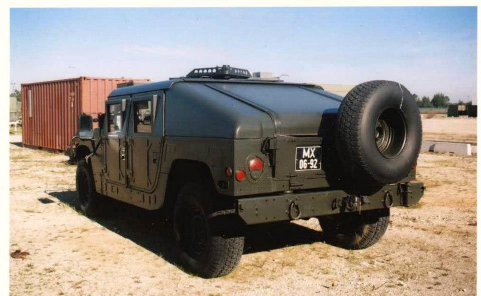 Viaturas Militares Portuguesas: Auto TG 1,25 ton. 3 HMMWV M1025A2 D 4x4 ...