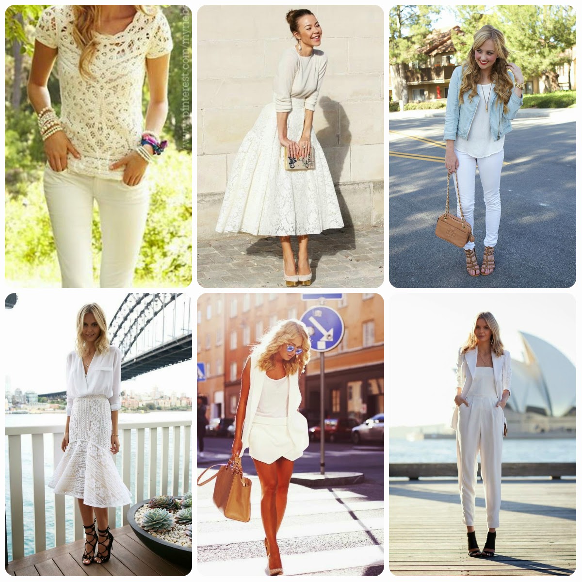 All White Everything - Strawberry Chic