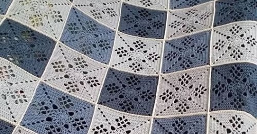 Beautiful Skills - Crochet Knitting Quilting : Victorian Lattice Square ...