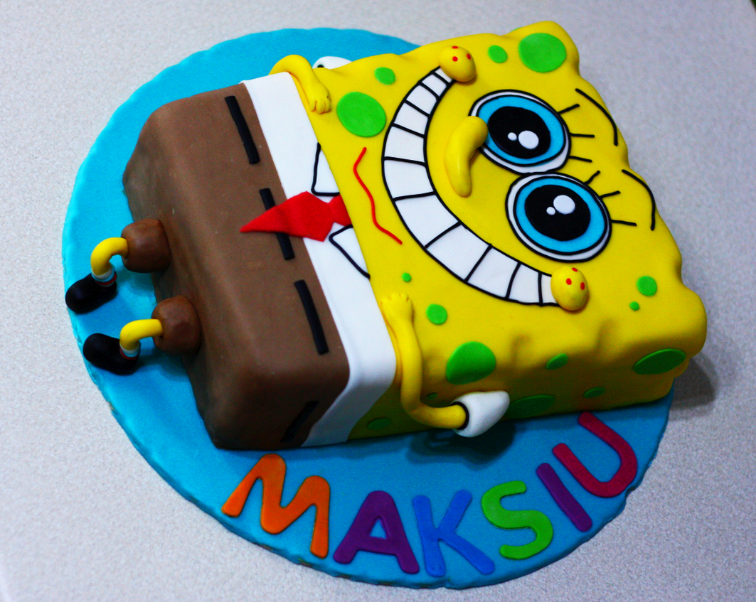 fioletowa kuchnia: Spongebob Kanciastoporty