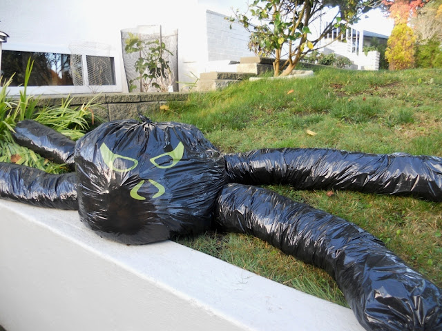 Snacking Squirrel: Halloween Decorations and My Costume