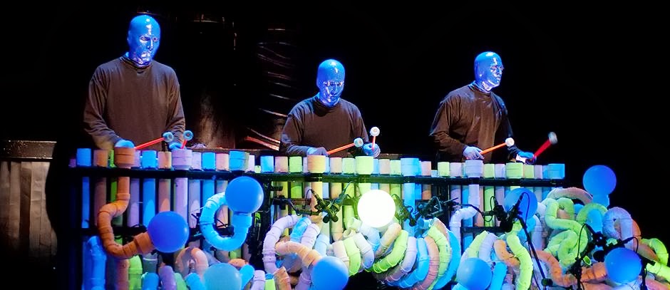 Reluctant Chauffeur: Chicago: Blue men and music, street performers ...