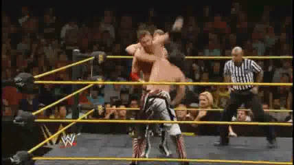 Justin Gabriel / PJ Black ♔ Explosive Wrestling Gifs
