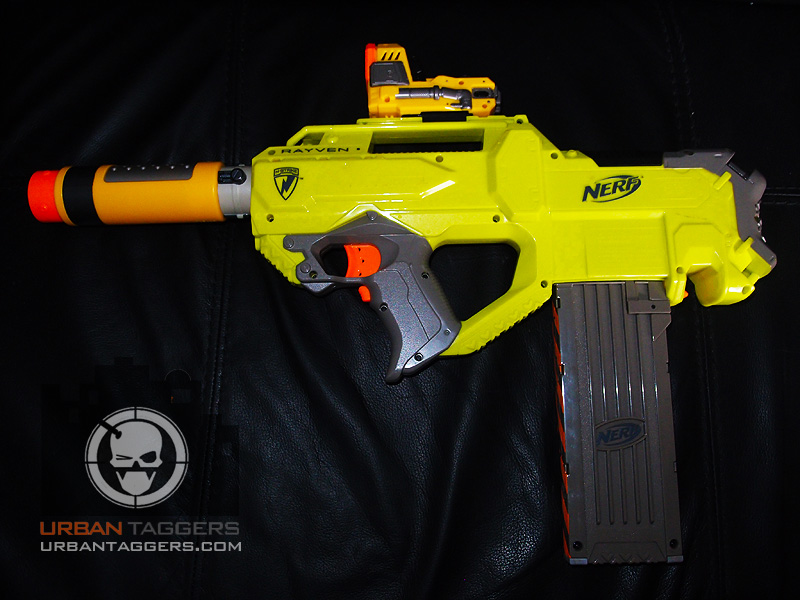 Urban Taggers.: Nerf N-Strike Rayven CS-18 with Spectre Barrel ...